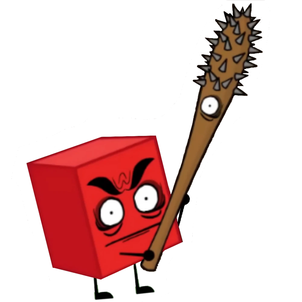 Evil Blocky | Variations of BFDI Characters Wiki | Fandom