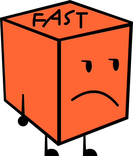 Fast Cube | Variations of BFDI Characters Wiki | Fandom