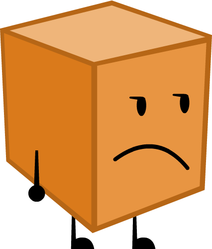 Orange Cube | Variations of BFDI Characters Wiki | Fandom