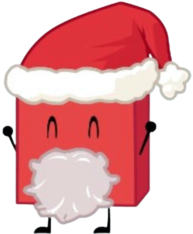 Santa Blocky | Variations of BFDI Characters Wiki | Fandom