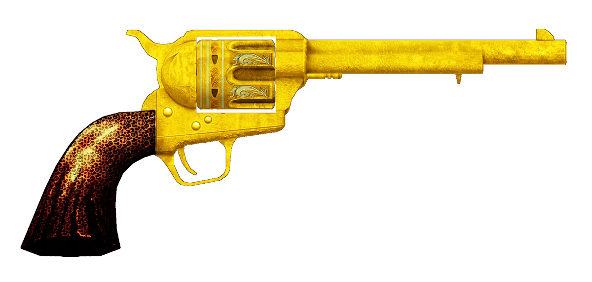 Golden Revolver | The Vault Armory Wiki | Fandom