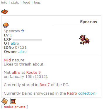 Spearow | VDex Project Wiki | Fandom