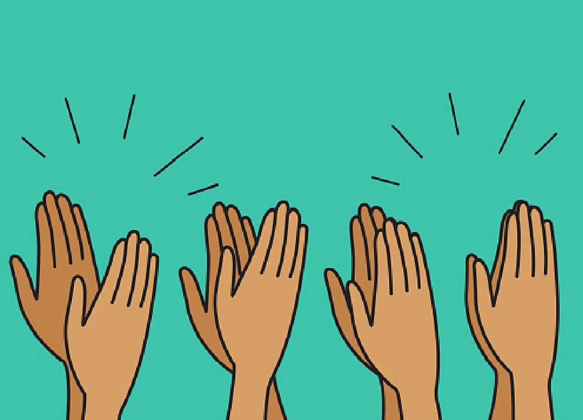 People Clapping Clip Art