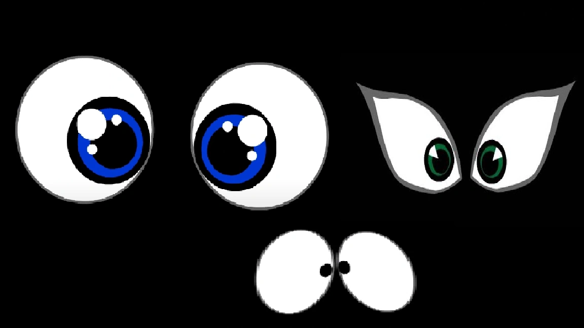 Vector Stock - Cartoons eyes in the dark | Vector Stock Wiki | Fandom