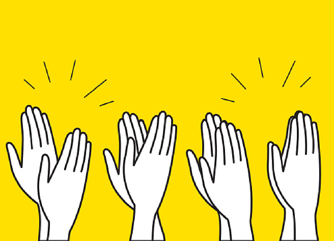 Royalty Free Sounds Crowd Cheering Clipart