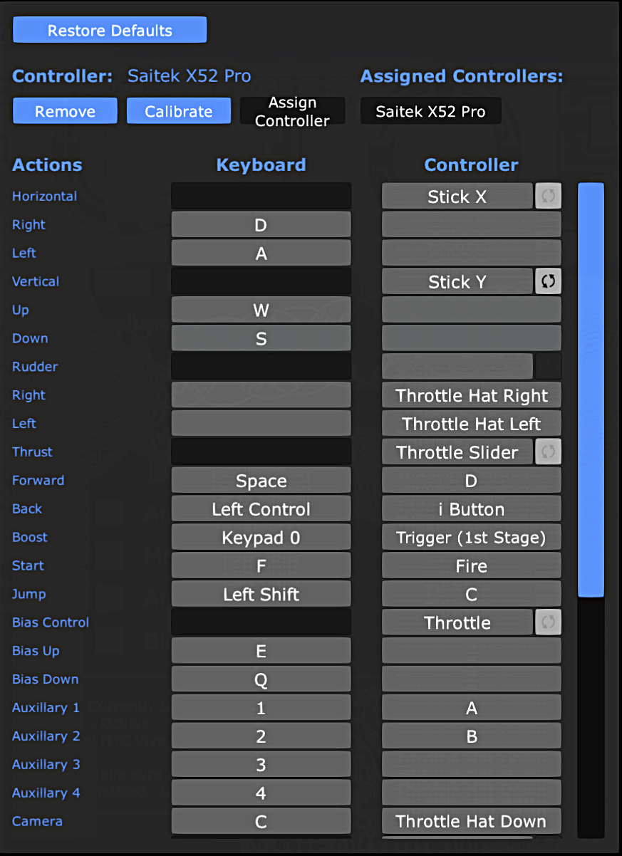 Skimmer Controls, and Configuring your Controllers | Vector36 Wiki | Fandom Skimmer Controls, and Configuring your Controllers | Vector36 Wiki | Fandom