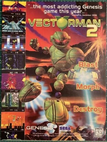 VectorMan 2/Gallery | VectorMan Sega Wiki | Fandom