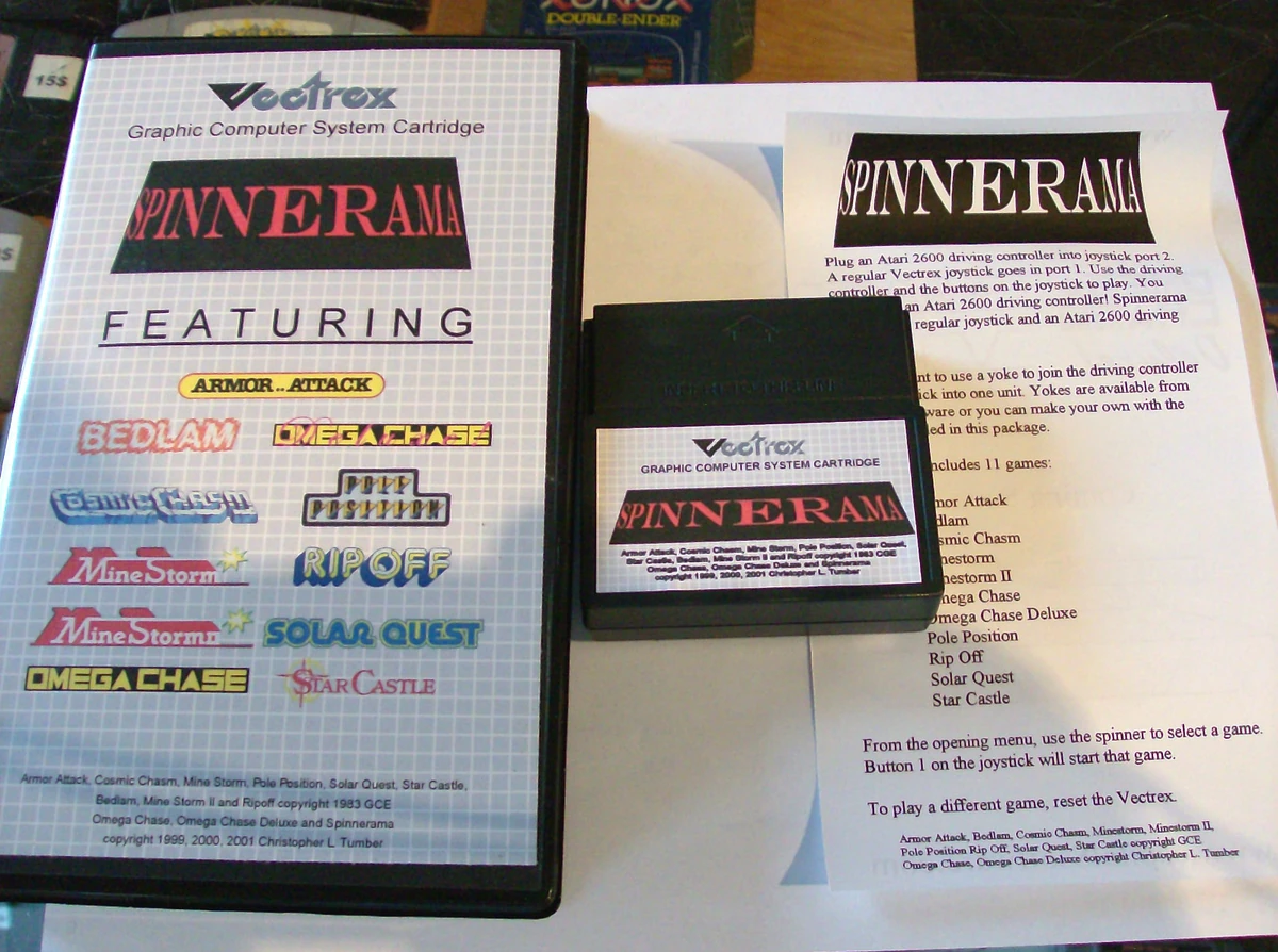 Spinnerama | Vectrex Wiki | Fandom