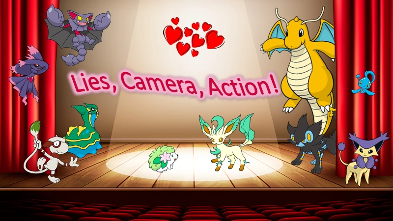 Lies, Camera, Action! | Vee’s Total Pokemon Wiki | Fandom