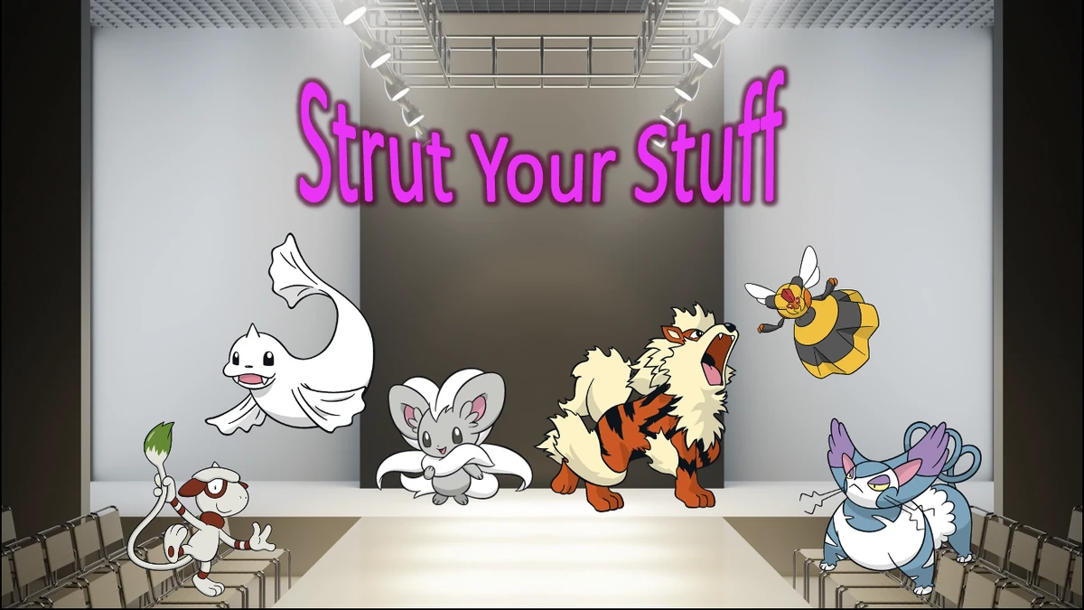 Strut Your Stuff | Vee’s Total Pokemon Wiki | Fandom