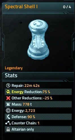 Spectral Shell - VEGA Conflict Wiki