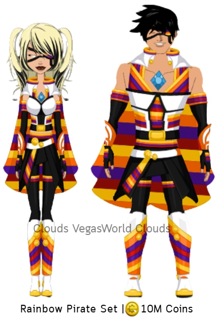 Rainbow Pirate Set | VegasWorld Wiki | Fandom
