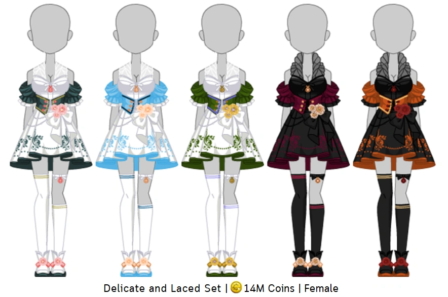 Delicate and Laced Set | VegasWorld Wiki | Fandom