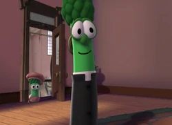 Veggie Tales Dad Asparagus