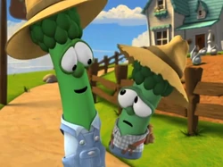 Veggie Tales Dad Asparagus