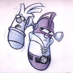 how to draw larry boy