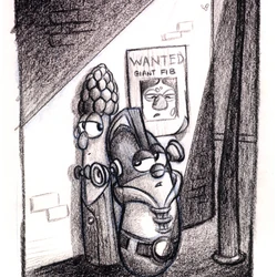 how to draw larry boy