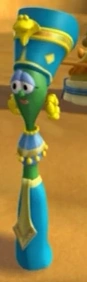 Miss Achmetha As The Pharaoh's Daughter | VeggieTales Wiki | Fandom