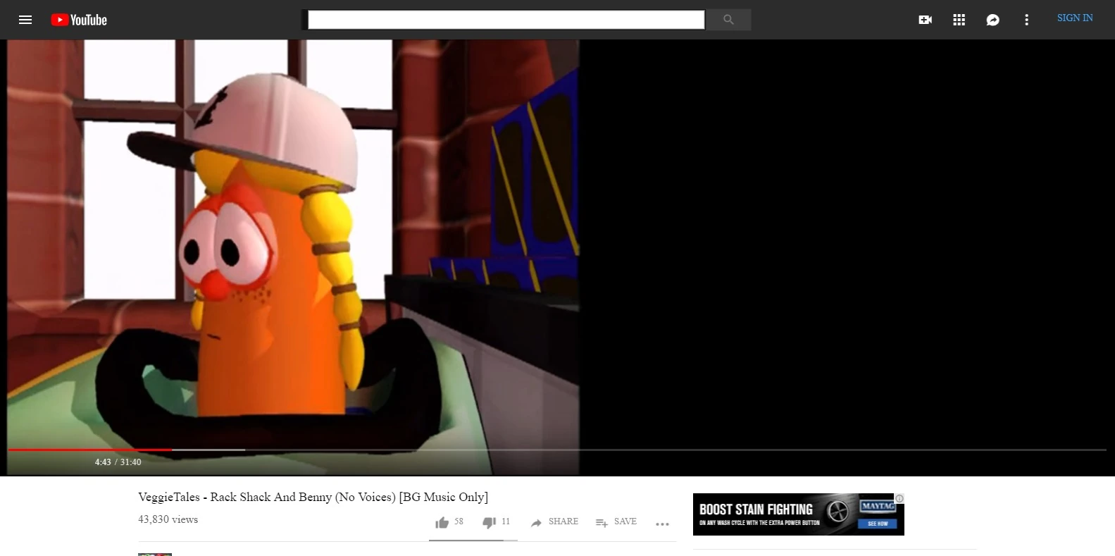 Laura Carrot As Delivery Girl Herself In VeggieTales Rack Shack And ...