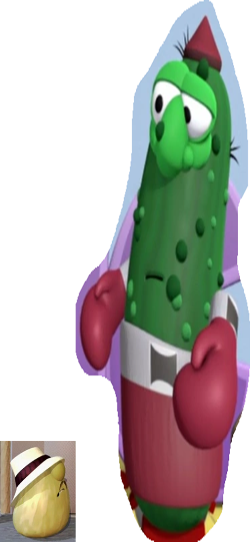 Mr. Lunt and Goliath As Himself | VeggieTales Wiki | Fandom