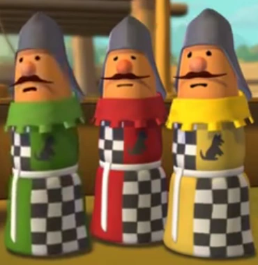 The Three Dog Knights | VeggieTales Wiki | Fandom