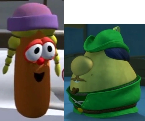 Laura Carrot As Winter Mr. Lunt As Themselves | VeggieTales - It's For ...