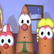 Dad Carrot With Green Tie | VeggieTales - It's For the Kids! Wiki | Fandom