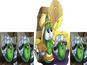 Jean Claude Pea As SheepPea Phillipe Pea As SheepPea Junior Asparagus ...