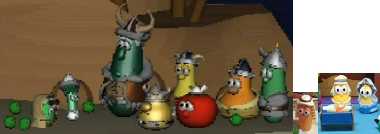17 The Stable That Bob Built Nativity | VeggieTales - It's For the Kids ...