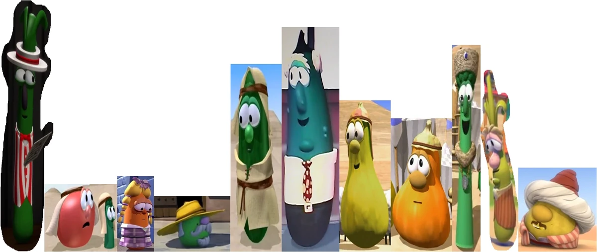 Lord of the Beans Laura With Purple Shirt | VeggieTales - It's For the ...