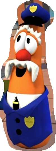 Scooter Carrot As Policeman | VeggieTales - It's For the Kids! Wiki ...