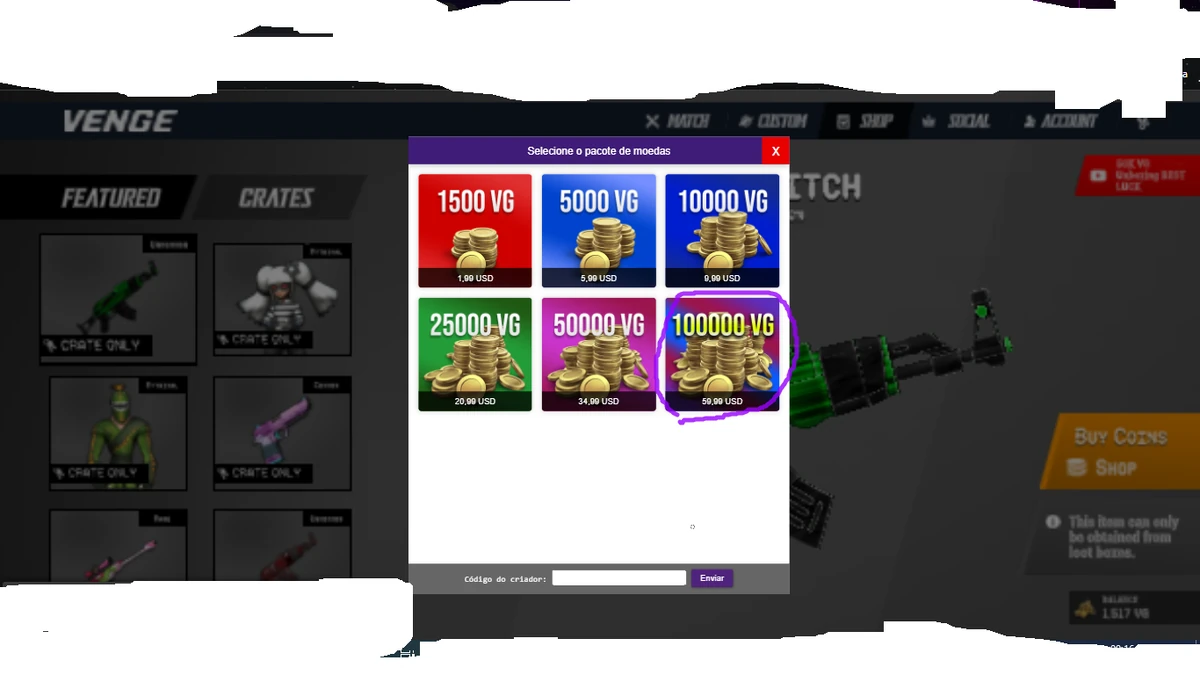 Buy VG | Venge.io Wiki | Fandom