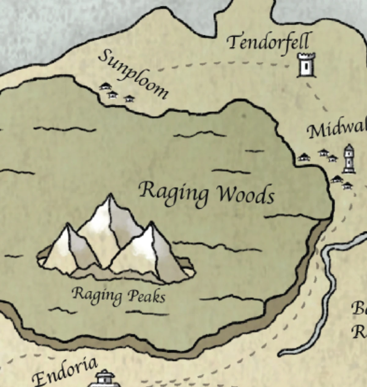 Raging Woods | Venture Forth Wiki | Fandom