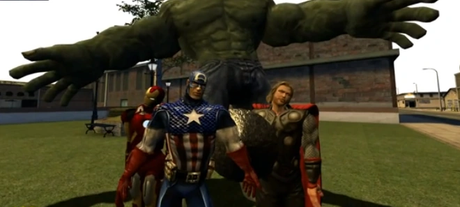 Gmod CAPTAIN AMERICA The Avengers Mod! (Garry's Mod) | VenturianTale ...