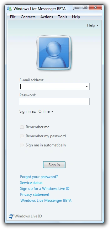 Windows Live Messenger 2009 Build 14.0.3921.717 Beta | Versions Wiki ...