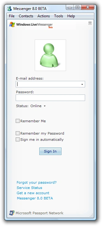 Windows Live Messenger 8.0.0566 Beta | Versions Wiki | Fandom