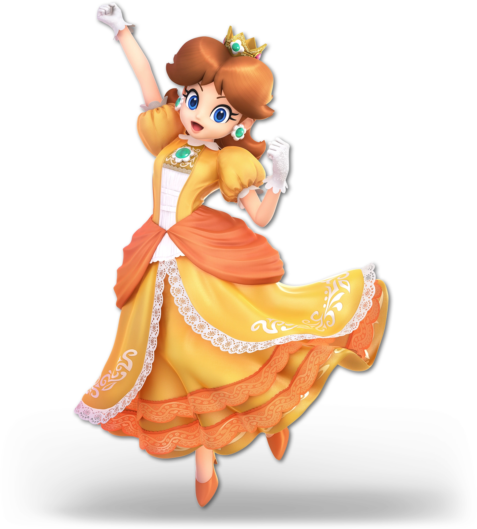 PRINCESS DAISY [ fresh moves compatible ] Minecraft Skin