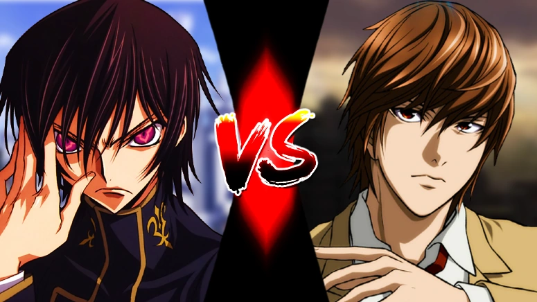 Lelouch vi Britannia Vs Light Yagami | Versus Connections Wiki | Fandom
