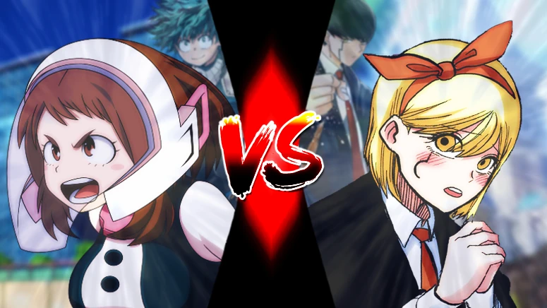 Ochako Uraraka Vs Lemon Irvine | Versus Connections Wiki | Fandom