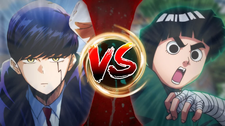 Mash Burnedead Vs Rock Lee | Versus Connections Wiki | Fandom