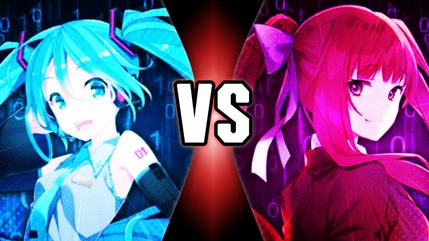 Hatsune Miku vs Monika | Versus Connections Wiki | Fandom