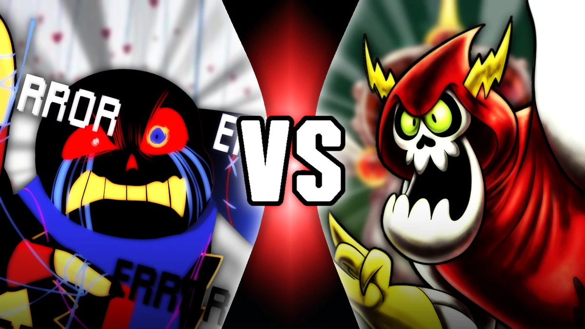 Error!Sans vs Lord Hater | Versus Connections Wiki | Fandom