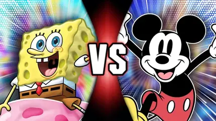 SpongeBob Squarepants vs Mickey Mouse | Versus Connections Wiki | Fandom