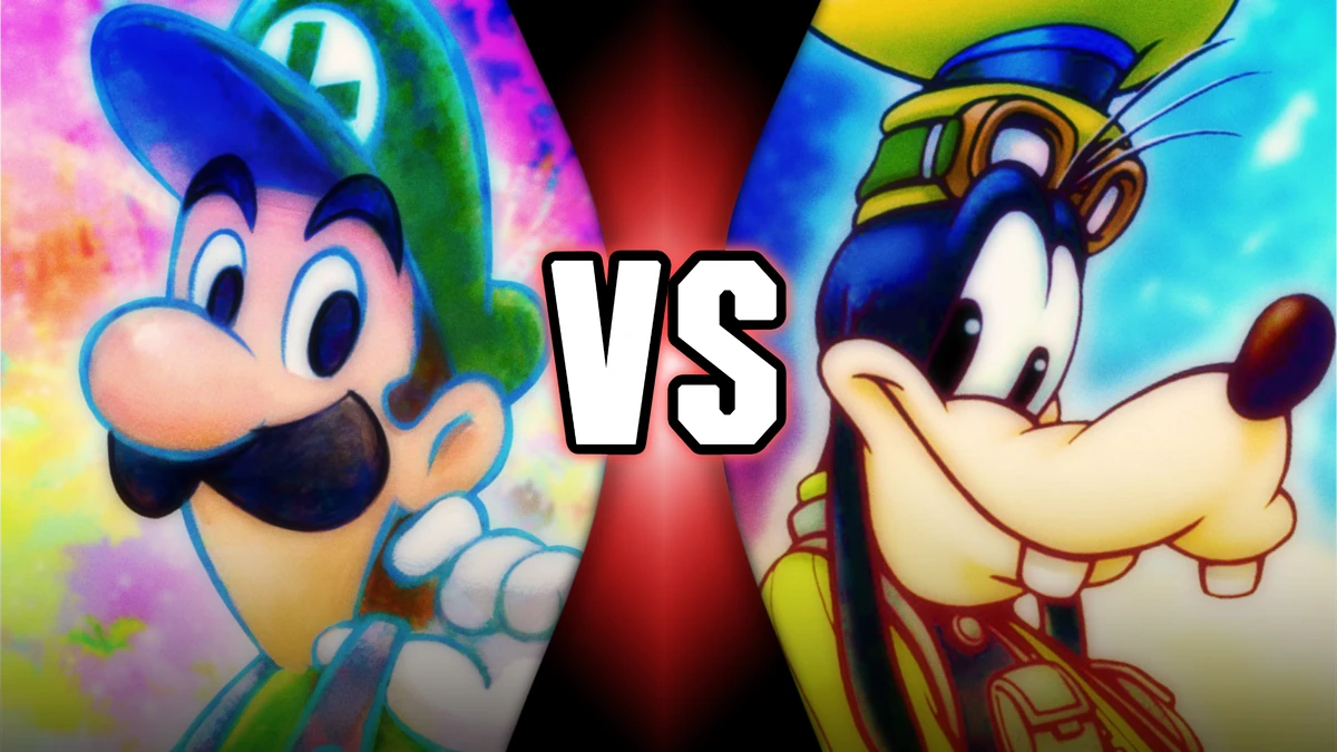 Luigi Vs Goofy Goof | Versus Connections Wiki | Fandom