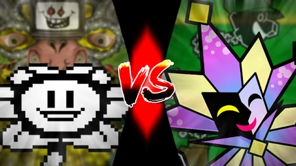 Flowey Vs Dimentio | Versus Connections Wiki | Fandom