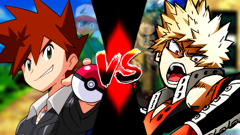 Gary Oak Vs Katsuki Bakugo Versus Connections Wiki Fandom