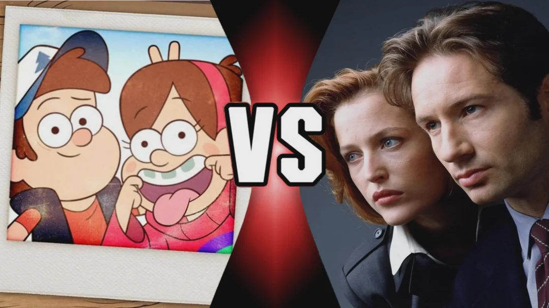 Dipper and Mabel Pines VS Mulder and Scully | Versus Connections Wiki ...