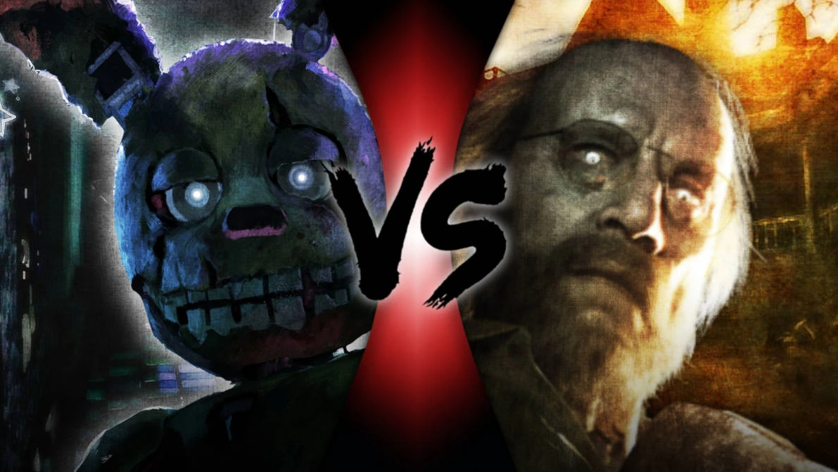 Springtrap VS Jack Baker | Versus Connections Wiki | Fandom