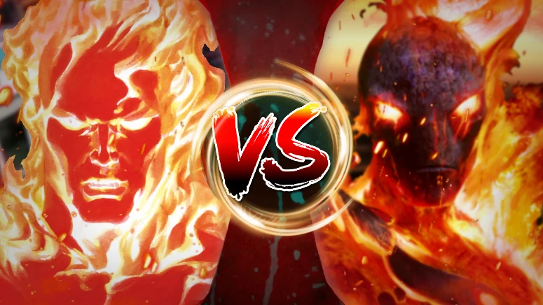 The Human Torch vs Cinder | Versus Connections Wiki | Fandom