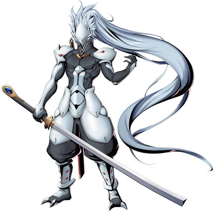 Jin Kisaragi/Hakumen | Versus Connections Wiki | Fandom